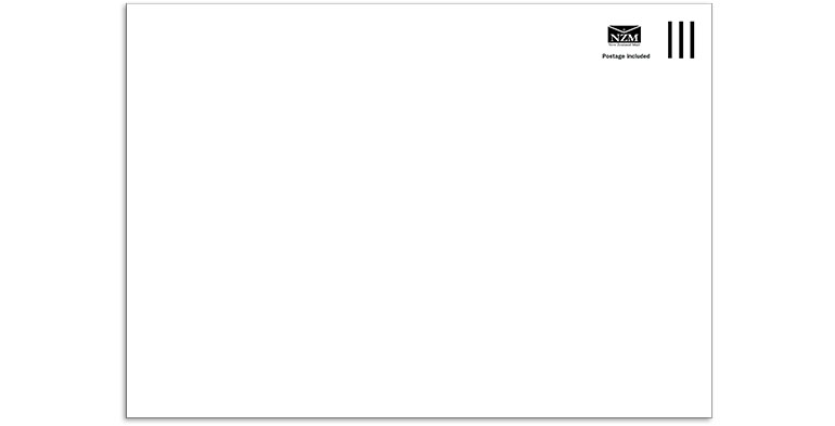 Domestic Postage Included Envelopes